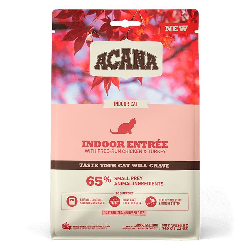 Acana (Акана) Indoor Entree – Сухой корм с курицей, кроликом и селёдкой ...