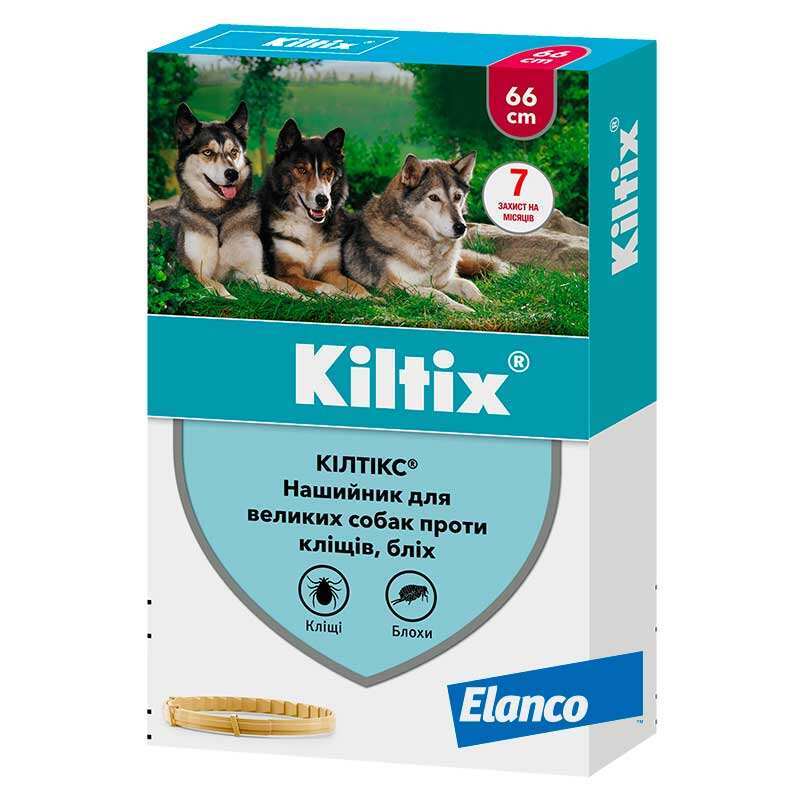 Kiltix (Килтикс) by Elanco Animal - Противопаразитарный ошейник для ...